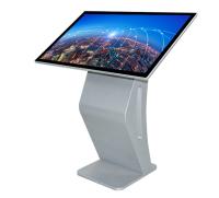 China Stainless Steel LCD Advertising 55 Inch Self Service Information Kiosk for sale