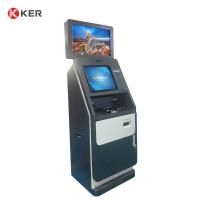 China 300cd/m2 19 Inch 23.6 Inch Dual Screen Hotel Self Check In Kiosk for sale