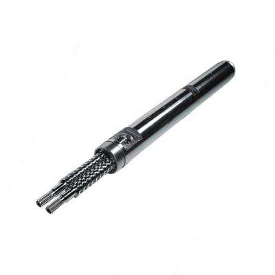 China Air Cooling Co Rotating Parallel Twin Screw Barrel For Plastic Extrusion for sale