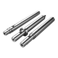 China Full Automatic Bimetallic Screw Barrel 38CrMoAIA 1000mm For Twin Screw Extruder for sale