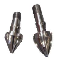 China Mini Bimetallic Screw Barrel Nozzle Tip For Injection Molding Machine for sale