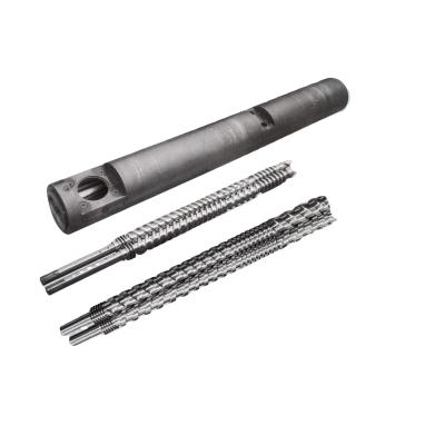 China 3-5 Cooling Zones Parallel Twin Screws and Barrels for Customized Production for sale