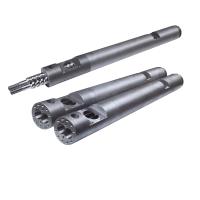 China Water Cooling Parallel Twin Screw and Barrel with 4 Heating Zones Ra 0.4μm-0.6μm Surface Roughness for sale