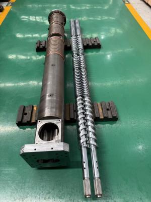 China Revolutionize Your Plastic Extrusion Process with Conical Tandem Screw System for sale