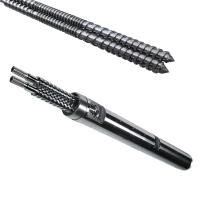 China Parallel Twin Screw Barrel 0-600rpm with 3-5 Cooling Zones for sale