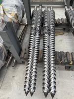 China Max Length 8000mm Twin-Conical Screw Assembly with Product Diameter 20-200mm and Chrome Plating Hardness HV 900-1000 for PVC Pipe for sale