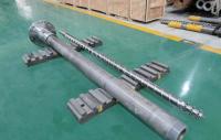 China Bimetallic Hardness HRC 58-62 Single Screw Extruder Screw Barrel with Nitriding Depth 0.5-0.8mm and Surface Roughness Ra0.4um for sale