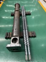 China Water Cooling System Parallel Twin Screw and Barrel with Nitriding Depth 0.5-0.8mm and 4 Cooling Zones for Optimal Material Mixing for sale