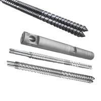 China Alloy Steel Parallel Twin Screw and Barrel with 37kW Main Motor Power, HV950-1100 Hardness, and 500Nm Torque for Material Mixing for sale