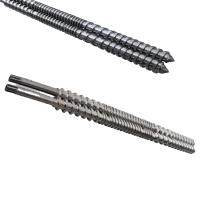 China 37kW Main Motor Power Nitrided Screw Barrel Parallel Twin Screw and Barrel for High-Temperature Extrusion Up To 300°C for sale