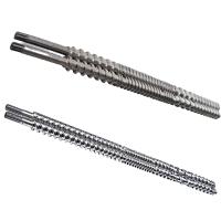 China Parallel Twin Screw and Barrel with Temperature Resistance Up To 300°C, Air Cooling and Water Cooling, Customizable According to Customer Drawings for sale