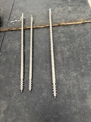 China Precision 0.015mm Screw Straightness Single Screw Extruder Screw Barrel with 38CrMoAlA Material and Nitriding Surface Treatment for sale