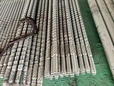 China Wear-Resistant Alloy Steel Single Screw Extruder Screw Barrel with Nitriding Surface Treatment and Custom Specs Available for sale
