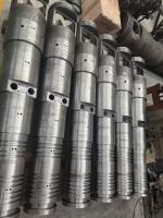 China HV900-1000 Surface Hardness Conical Twin Screw and Barrel with Nitride or Chrome Plating and 20kW Heating Power for Conical Tandem Screw System for sale