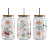 China 1440 Dpi Custom UV DTF Cup Wraps DTF On Cups Fade Resistant Waterproof Scratch Resistant for sale