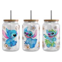 China Foil Hot Stamping AB Transfer Film UV DTF Cup Transfers On Cups for sale