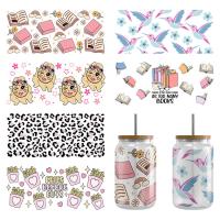 China UV Varnish Sticker Custom UV DTF Cup Wraps ISO9001 SGS ROHS for sale