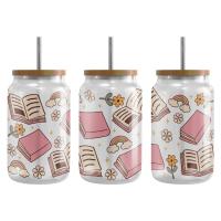 China UV Varnish Sticker Custom UV DTF Cup Wraps ISO9001 SGS ROHS for sale