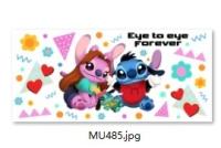 China Strong Adhesive Valentine'S Day UV DTF Tumbler Cup Wraps UV Resistant for sale