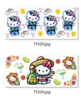 China Halloween Ghost Horror Elements Sticker UV DTF Vinyl Self Adhesive for sale