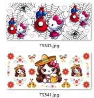 China High Scratch Resistance DTF Wraps UV Transfer Stickers Removable Adhesive for sale