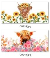 China Foil Hot Stamping AB transfer film UV DTF Cup Wrap Transfers for sale
