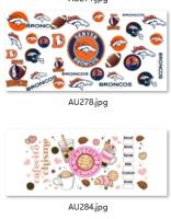 China 0.1-0.2mm Digital Printing Direct To Film Cup Wrap Transfers UV DTF Wraps for sale