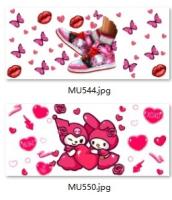 China DIY 0.1mm Removeable Adhesive UV DTF Transfer Film Sticker Wraps OEM for sale
