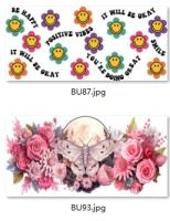 China Free Artwork Services Kitty Sticker UV DTF Heat Resistant for sale