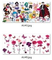 China ISO DIY UVDTF Cup Wraps UV Ink AB Film UV Transfer Label for sale