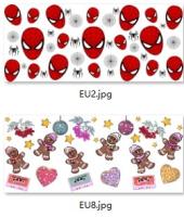 China UV Resistant Custom UV DTF Glass Cup Wraps Free Artwork Services for sale