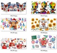 China Foil Hot Stamping AB transfer film UV DTF Cup Wrap Transfers for sale