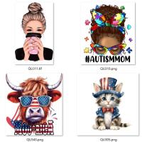 China Free Artwork Services Decal UV DTF 16oz 20oz 3D Cup Wrap Transfers for sale
