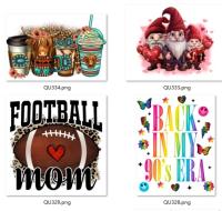 China Free Artwork Services Decal UV DTF 16oz 20oz 3D Cup Wrap Transfers for sale