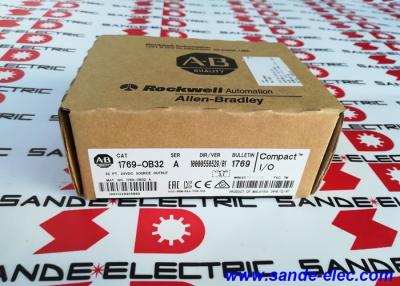 China Allen Bradley 1769-OB32 Output Module CompactLogix 17690B32 New And Sealed 1769-0B32 for sale