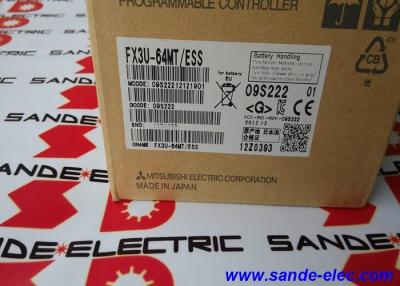 China Mitsubishi FX3U-64MT/ESS Base Unit Ac 100-240v 32 Inputs Dc 24v 32 Transisto for sale