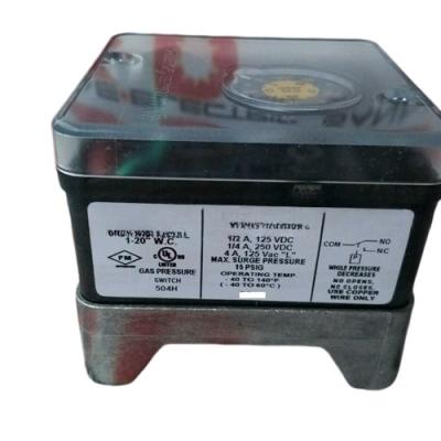 China Antunes Controls RLGP-G Single Gas Switch 1- 20 wc Automatic Reset Gas Sw 8104116203  81O41162O3 for sale