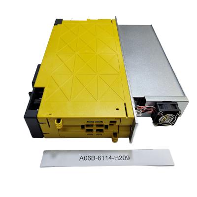 China A06B-6114-H209 FANUC AC Servo Amplifier Unit A06B6114H209 A06B-6114-H209 for sale