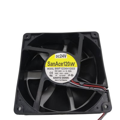 China SANYO Denki SanAce120WF Axial flow fan DC24V 0.32A 9WF1224H1D03 9WF1224H1DO3 cheap price for sale