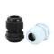 China Nylon Plastic Automation Spare Parts Waterproof Cable Joint Flat Head PG Type for sale