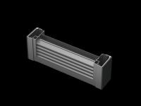 China Modular Commercial Window Curtain Wall 100mm High Wind Resistance And Water Tightness for sale