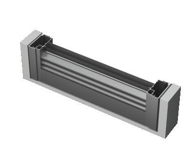 China Reflective Glass Aluminium Window And Door Two Track Aluminum Sliding Glass Doors for sale
