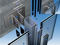 China Visible Grid Glass Curtain Wall System For Modern Architectural Facade Expression for sale