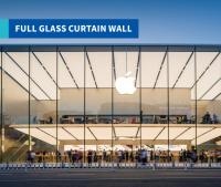 China Transparency Structural Glazing System Seamless Frameless Structural Glazing for sale