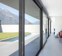 China Thermal Resistant Interior Window Wall System Sliding Window Wall Door for sale