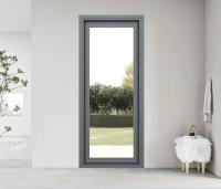 China Hinged Entry Aluminum Casement Door For Industrial and Commercial Applications for sale