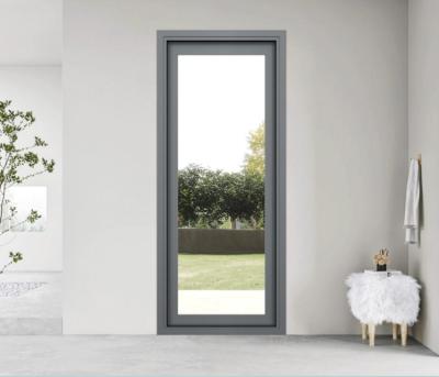 China Hinged Entry Aluminum Casement Door For Industrial and Commercial Applications for sale