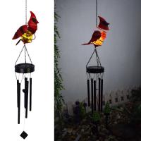 China Waterproof Solar Moon Wind Chime Light Iron Sun Lawn Floodlight for Garden Yard for sale