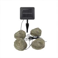 China Outdoor Simulation Stone Solar String Lights Waterproof for Home Park Courtyard Balcony Ambient for sale