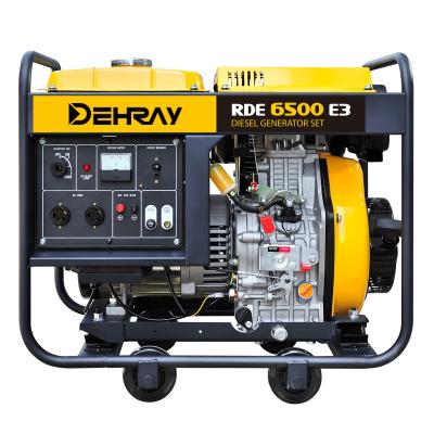 China 5KW 19.6A Single Phase Portable Standby Generator for sale